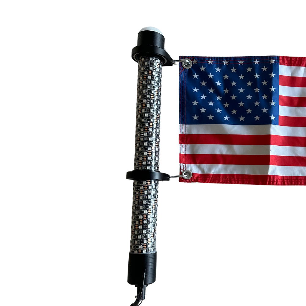 Rotating Flag Clamps For Chunky Monkey LED Whips (Set of 4) – Gorilla Whips