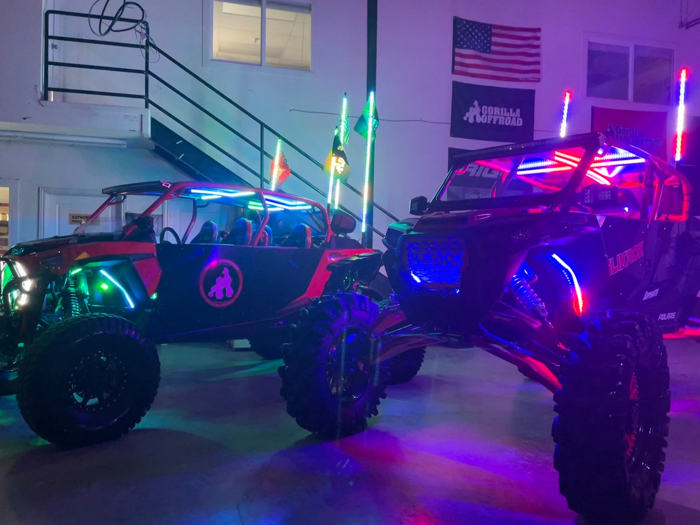 Super Glow Double Row LED Glow Kit | Gorilla Whips