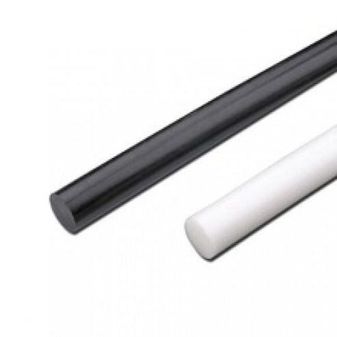 1/2" x 6' Fiberglass Whip Rod Black or White | Gorilla Whips